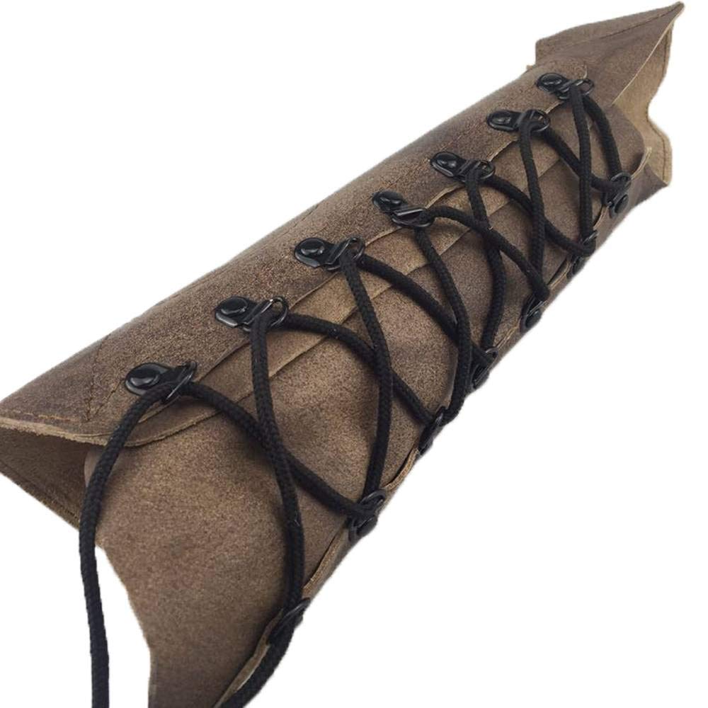 ArcheryMax Cow Leather Archery Arm Guard-free shipping